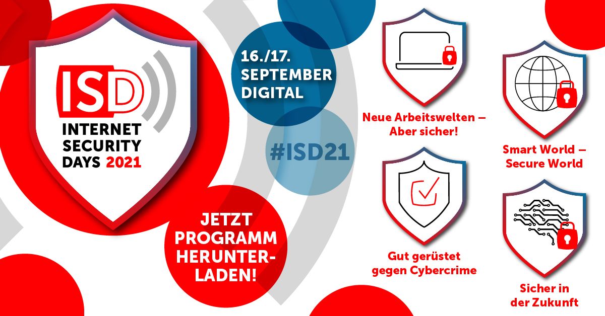 Internet Security Days 2021 - Fachkongress für IT-Sicherheit