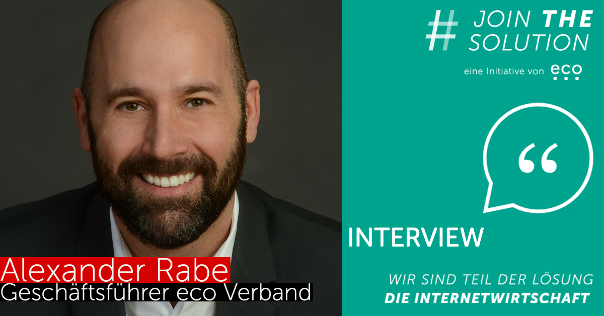 Interview mit eco Geschäftsführer Alexander Rabe zum Website Launch der ...